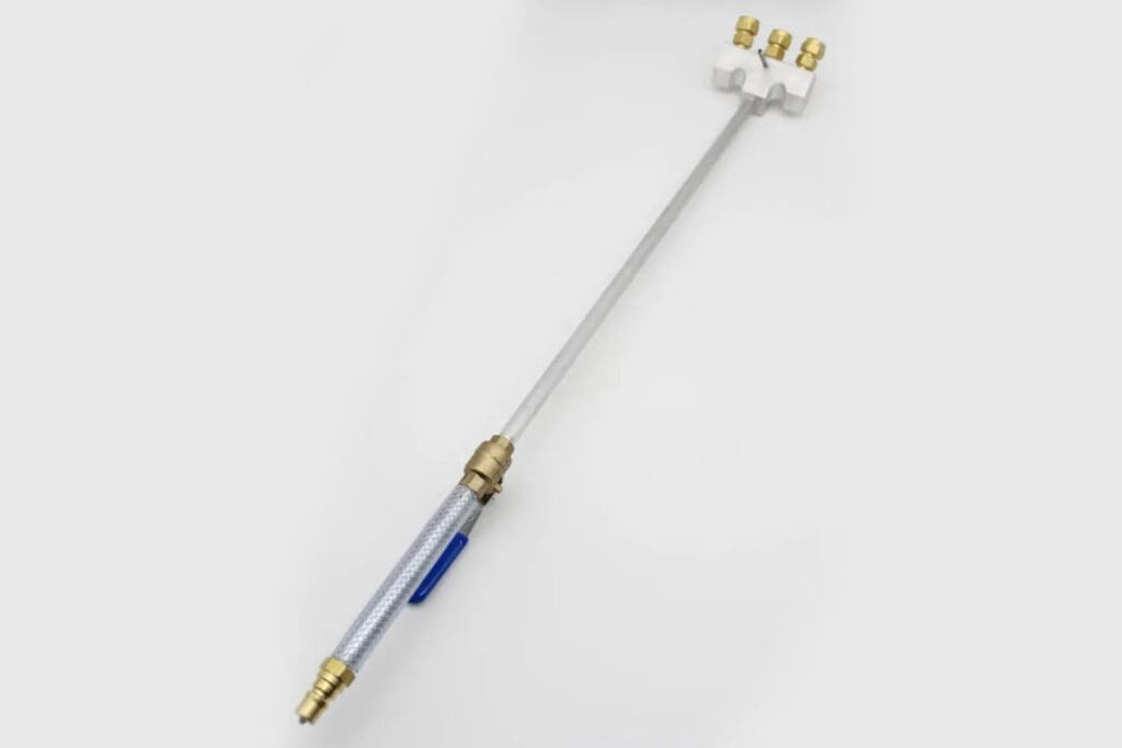 Spray Wand with ball valve - Macalite Equipment, Inc.